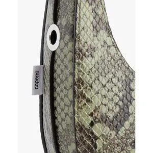 Coperni Snake-print Leather Crossbody Bag