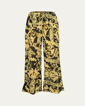 L'Agence Baroque Geraldine Pants - Black