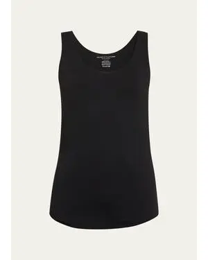Majestic Filatures Soft Touch Marrow-edge Tank - Black