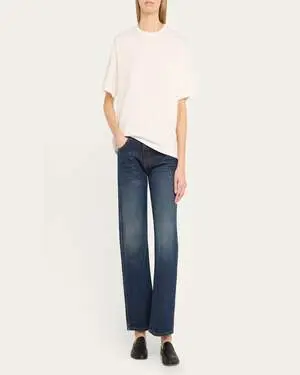 Studio Nicholson Short-sleeve Jersey T-shirt