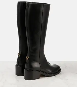 Chloé Marcie Leather Knee-high Boots