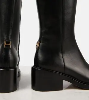 Chloé Marcie Leather Knee-high Boots