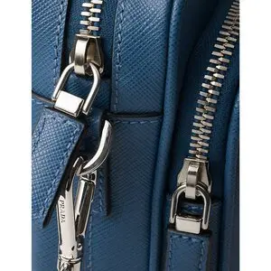 Prada Brand-plaque Saffiano Leather Shoulder Bag