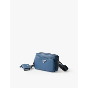 Prada Brand-plaque Saffiano Leather Shoulder Bag