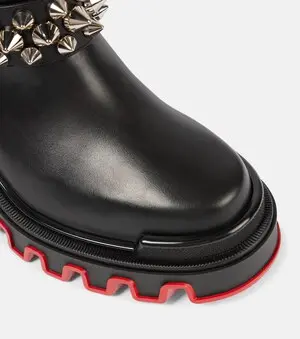CHRISTIAN LOUBOUTIN Dune Bike Ankle Boots