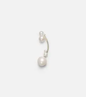 Sophie Bille Brahe Grand Stella 14kt Single Earring With Pearls - Gold