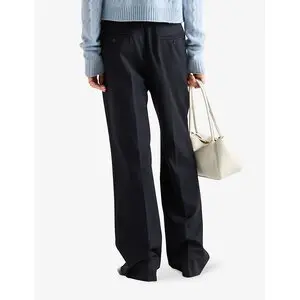 Prada Straight-leg Wool Trousers