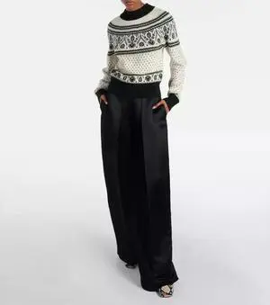 Khaite Guy Cashmere Sweater - White