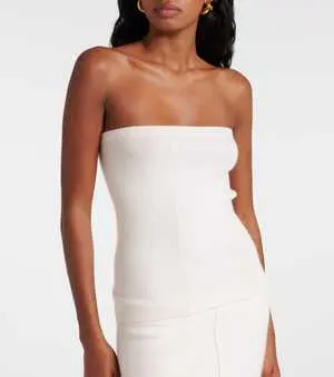 LISA YANG Ami Cashmere Bandeau Top