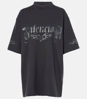 Balenciaga Logo Oversized T-shirt