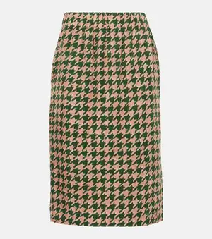 Houndstooth Skirts