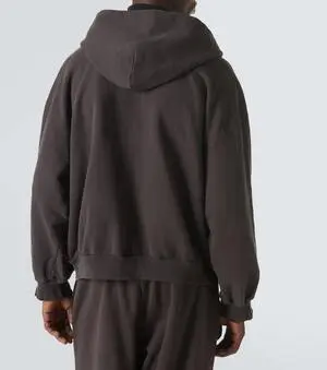 Balenciaga Printed Cotton Jersey Hoodie