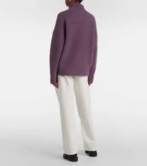 Ami De Cœur Wool-blend Turtleneck Sweater