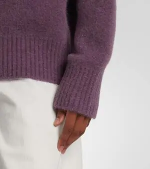 Ami De Cœur Wool-blend Turtleneck Sweater