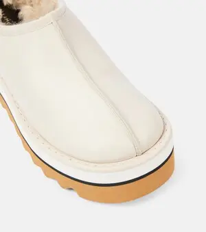 Stella McCartney Sneak-elyse Faux Leather Mules