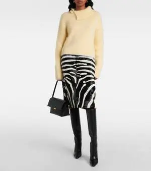Jacquemus The Bisou Leather Knee-high Boots