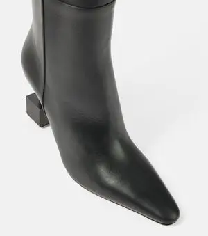 Jacquemus The Bisou Leather Knee-high Boots