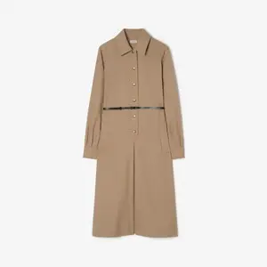 Burberry Wool Jersey Shirt Dress