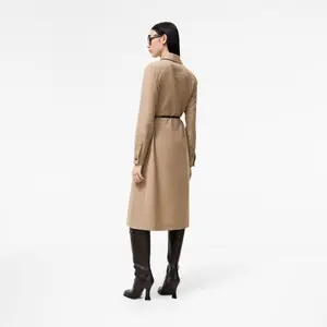 Burberry Wool Jersey Shirt Dress