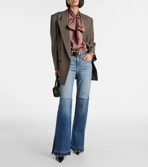 Ag La Croisette High-rise Flared Jeans