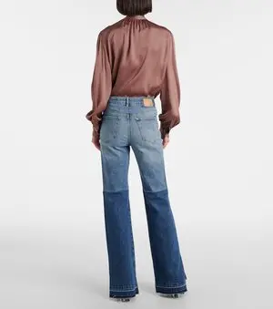 Ag La Croisette High-rise Flared Jeans