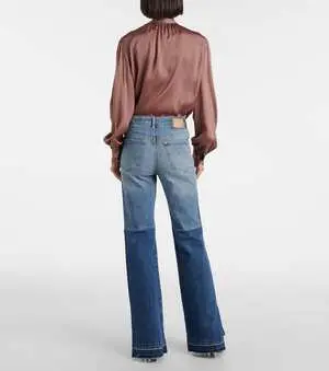 Ag La Croisette High-rise Flared Jeans