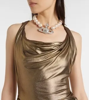VIVIENNE WESTWOOD Liz Draped Jersey Gown