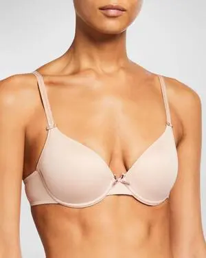 Chantelle Basic Invisible Memory Foam T-shirt Bra - Rose