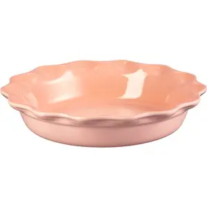 LE CREUSET Heritage 9-inch Stoneware Pie Dish - Peche