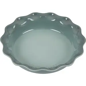 LE CREUSET Heritage 9-inch Stoneware Pie Dish - Sea Salt