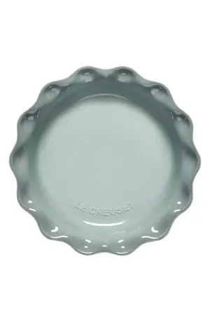 LE CREUSET Heritage 9-inch Stoneware Pie Dish - Sea Salt