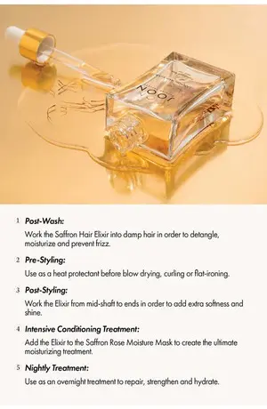 JOON Saffron Hair Elixir Oil - Orange