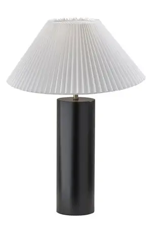 ADESSO Marta Table Lamp - Black Wood