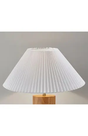 ADESSO Marta Table Lamp - Natural Wood