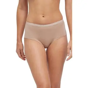 Falke Daily Comfort 2-pack Stretch Cotton Hipster Briefs - Camel