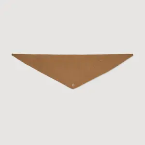 Sandro Wool And Cashmere Scarf - Light Brown