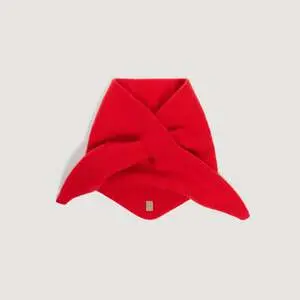 Sandro Wool And Cashmere Scarf - Red