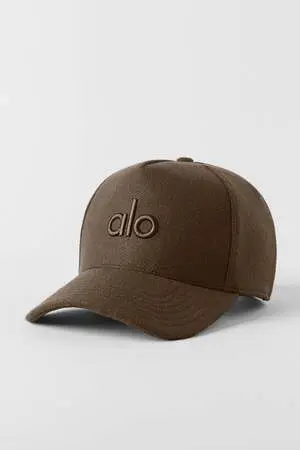 Alo Yoga Wool Blend Trucker Cap - Espresso