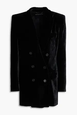 Alberta Ferretti Velvet Blazer