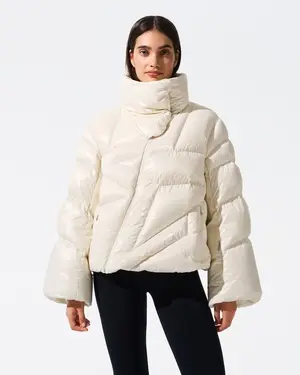Perfect Moment Ariel Down Bomber Jacket - White