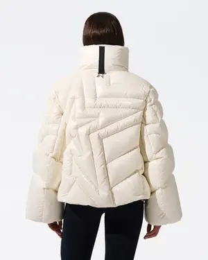 Perfect Moment Ariel Down Bomber Jacket - White