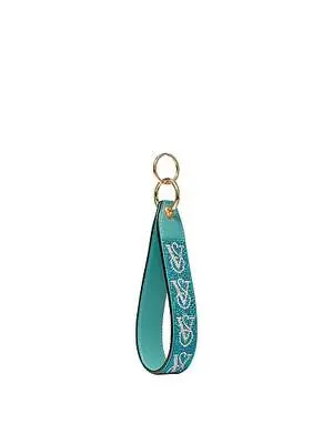 Victoria's Secret Wristlet Strap Keychain - Blue