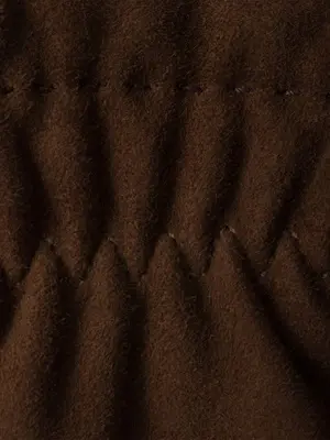 Prada Suede Gloves - Brown