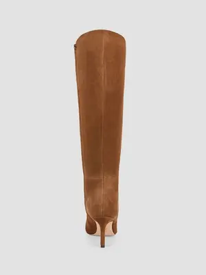 Veronica Beard Lisa 70mm Tall-shaft Suede Boots