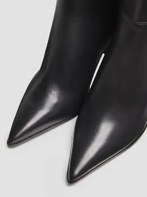 Schutz Mikki Up 90mm Leather Block-heel Boots