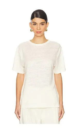 Sold Out NYC The Linen Perfect Tee - Cream