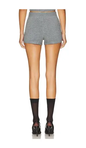 GUIZIO Calesia Knit Shorts - Grey