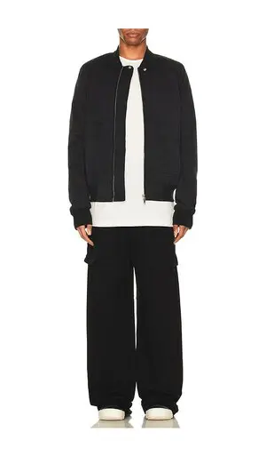 Rick Owens Creatch Cargo Drawstring Pants In . Also - Black