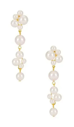 JENNIFER BEHR Pernilla Dangle Earrings - Ivory