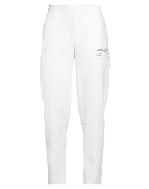 Armani Exchange Pants Size Polyester, Cotton, Elastane - White